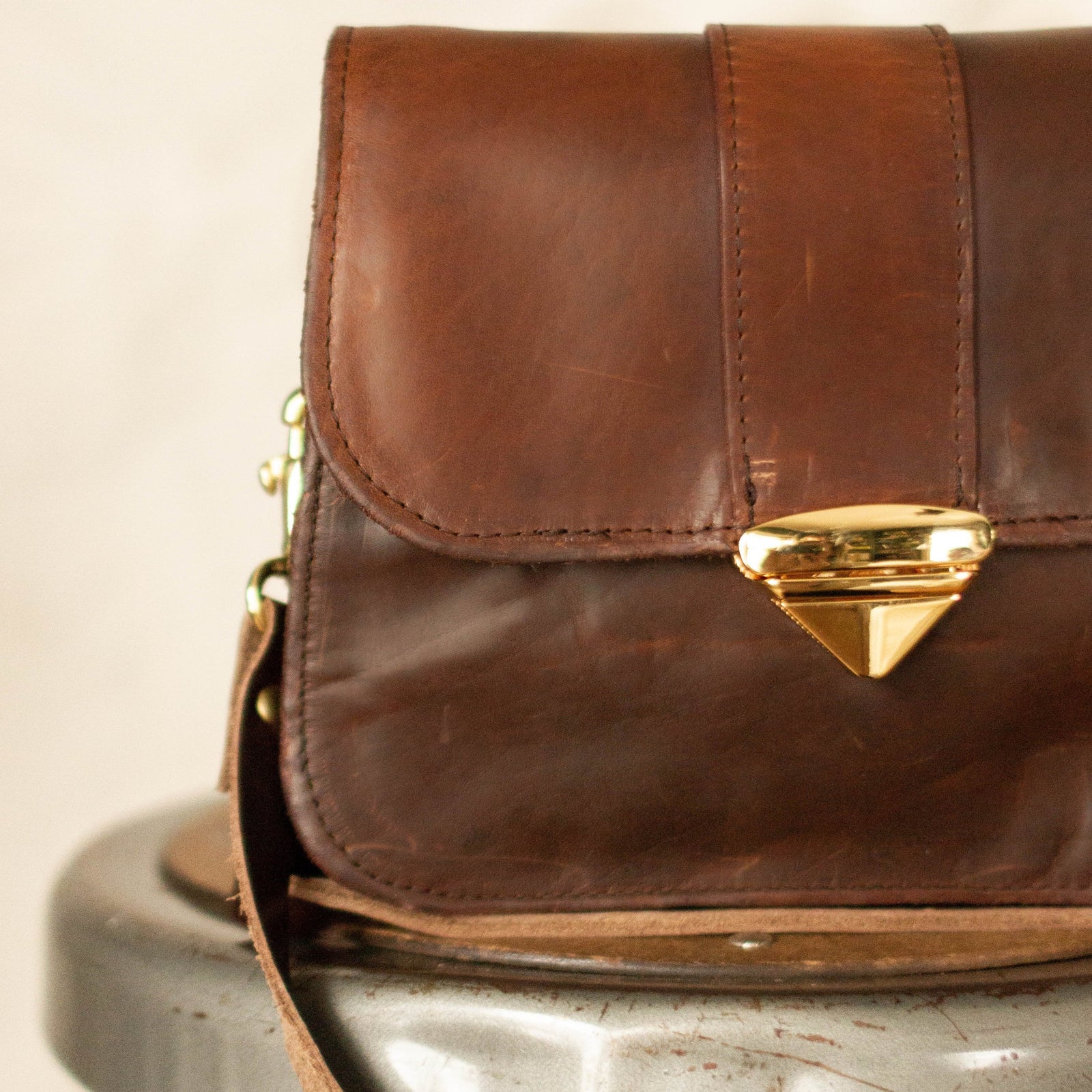 The Adelaide: Designer Leather Handbag - Sassy Sparrow